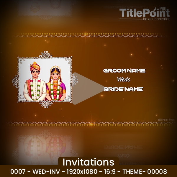 0007-Wedding Invitation - EditPoint India