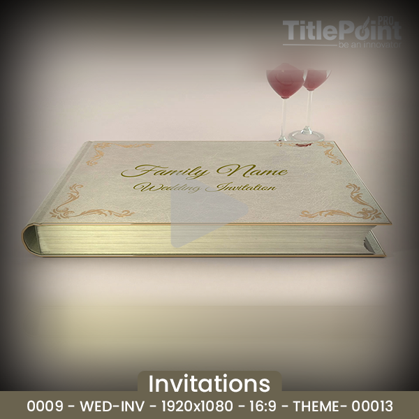 0009-Wedding Album Invitation - EditPoint India