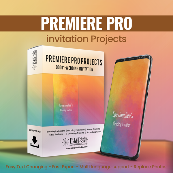 00011 Wedding PRI Invitation - EditPoint India