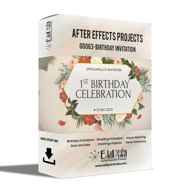 0063-Birthday AE Invitation - EditPoint India