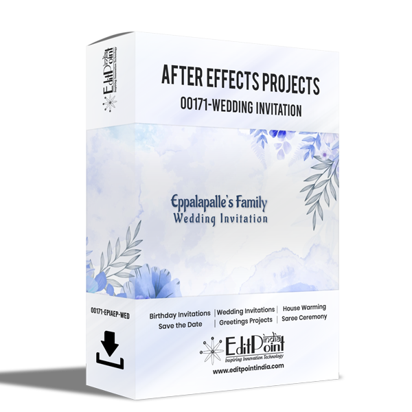 0171-Wedding AE Invitation - EditPoint India