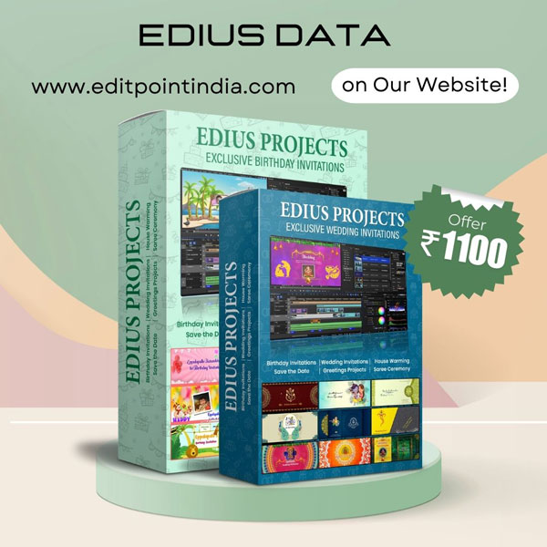 EDIUS Data Web Yearly Subscription - EditPoint India