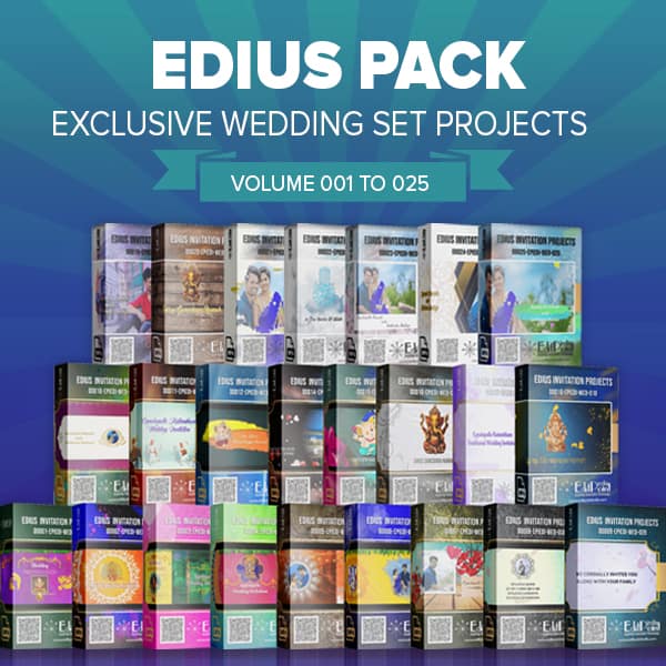 001-025 Edius Wedding Projects - EditPoint India