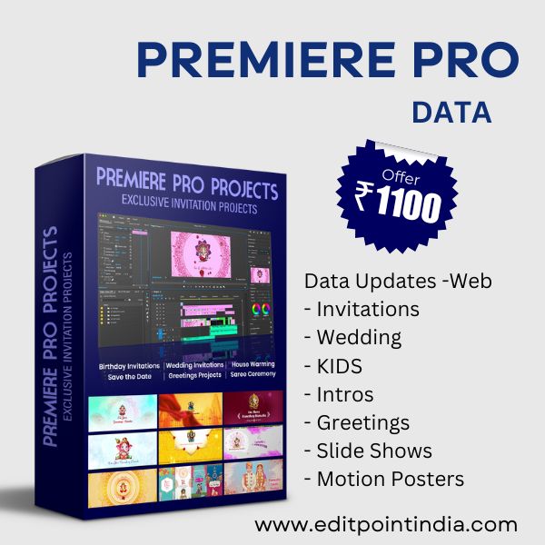 Premiere PRO Data Yearly Subscription - EditPoint India